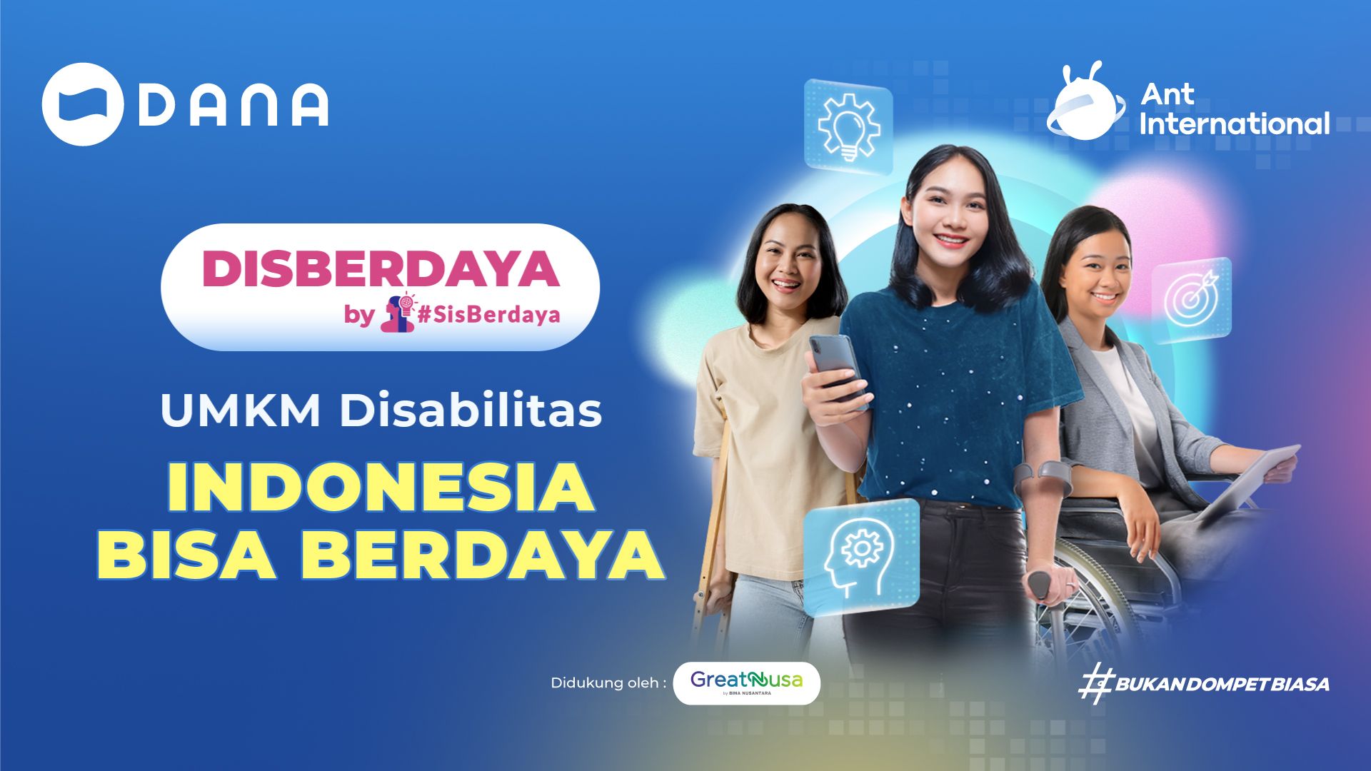 Pengumuman Peserta Top 30 DisBerdaya 2025